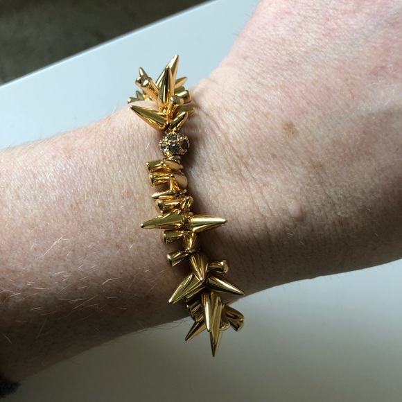 Stella & Dot | Jewelry | Stella Dot Gold Renegade Bracelet | Poshmark
